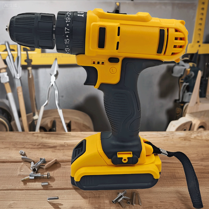 CREATIONSPACE Multi-function Lithium Battery Drill Set, Battery Drill ...