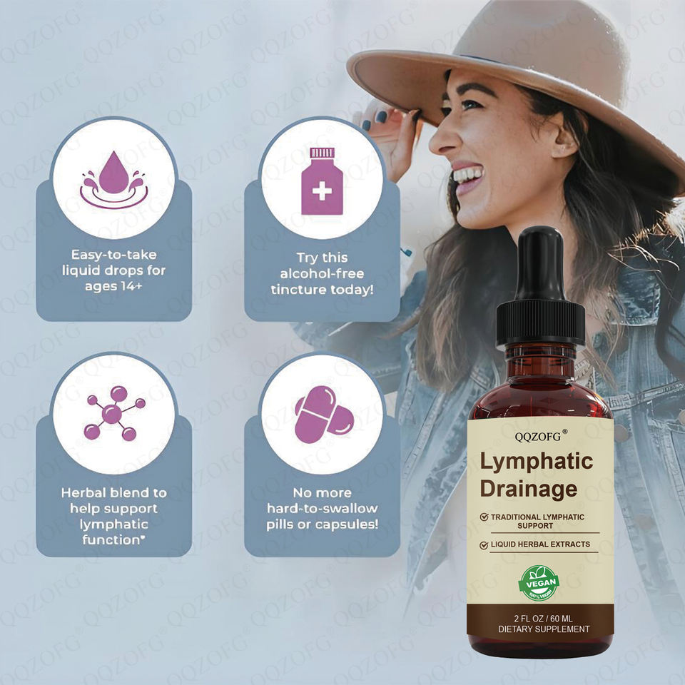 OEM Label Drenagem Linfática Líquido Gotas Herbal Suplementos Echinacea ...