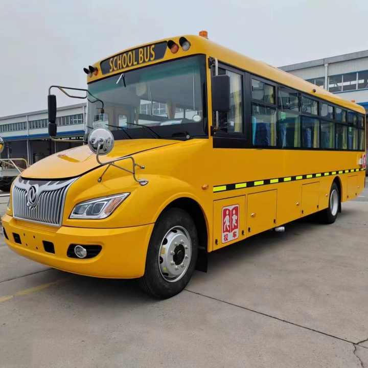 Old School Buses 50seats School Bus Cummins Engine Dongfeng Mini Coach ...