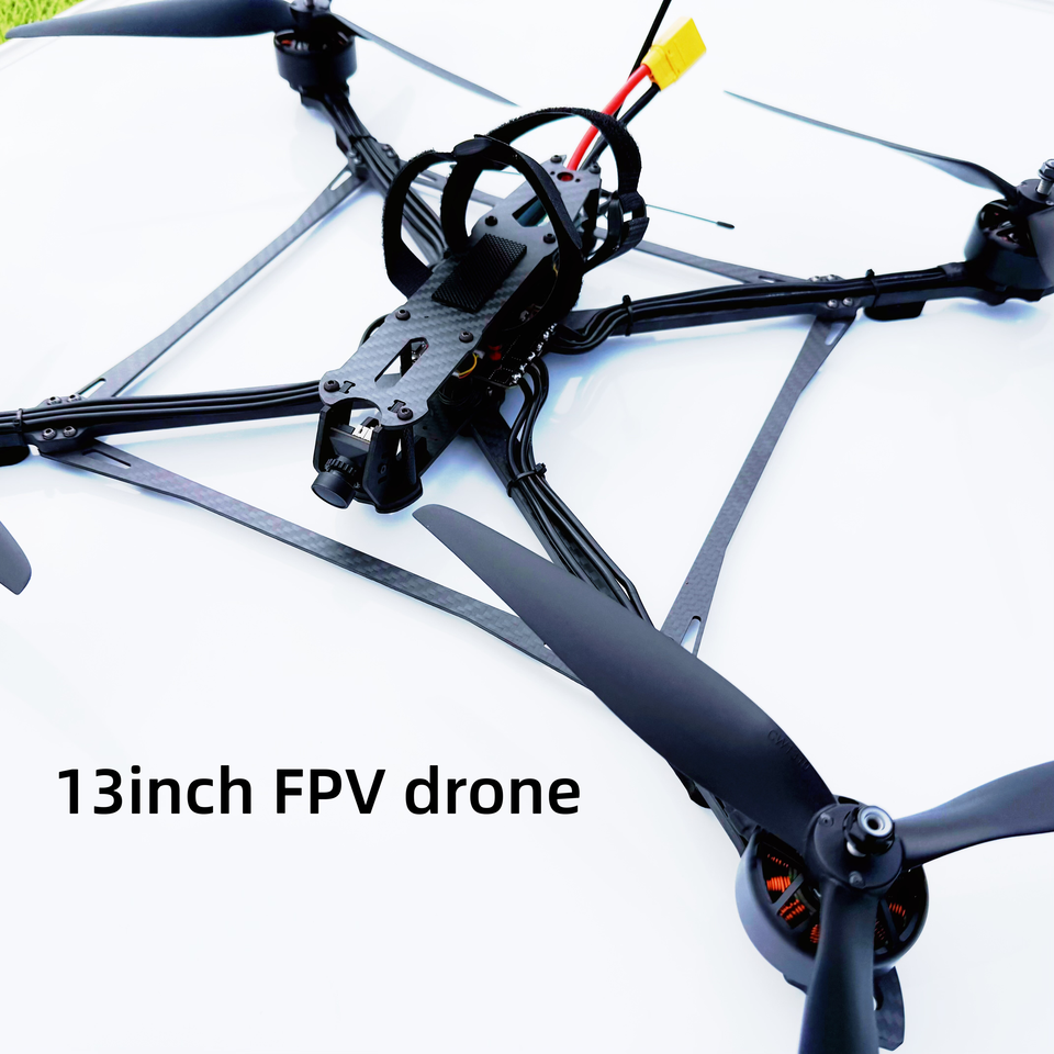 13-Inch Heavy Lift FPV Drone 7KG Payload 8S 90A ESC 4214 Motor ELRS ...