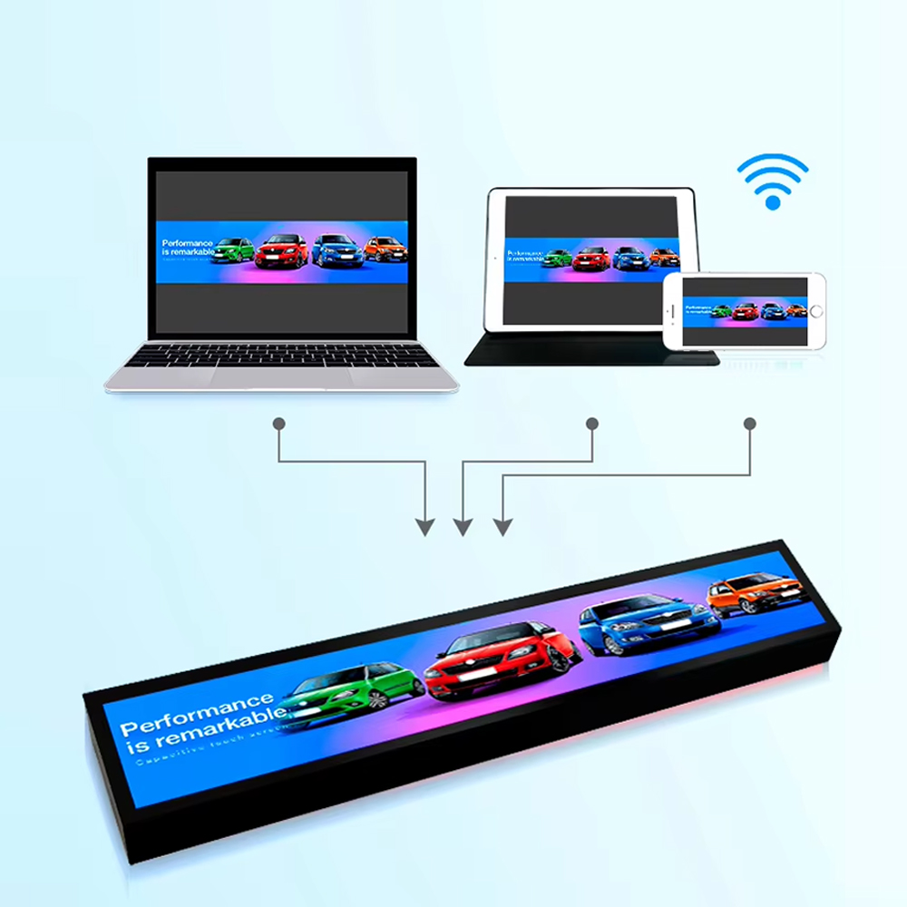 48 Inch Bar Display - Stretched LCD for Digital Signage