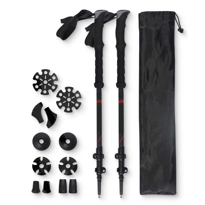 Ultra-strong Hiking Sticks - Telescopic Trekking Poles