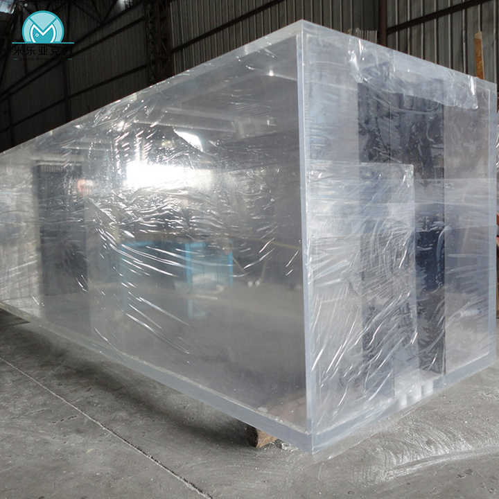 Custom Transparent Rectangle Large Acrylic Fish Tank, Fish tank Acrylic ...