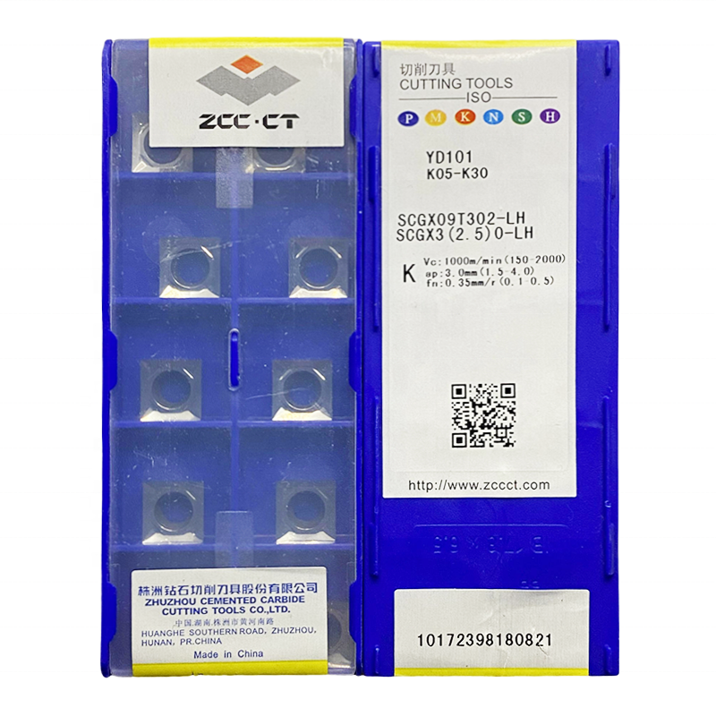 ZCC SCGX YD101 Carbide Inserts for CNC Turning Tools