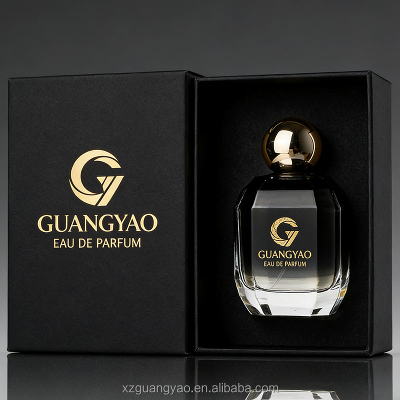 Unique Design Luxurious 100ml Transparent Glass Perfume Bottle ...