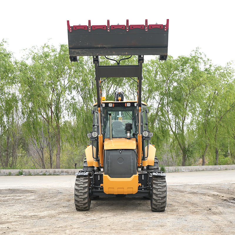 Good Traction 50 Backhoe Loader 25hp 30hp Tractor with Front End Loader ...