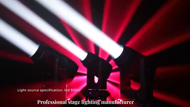 Professional Stage Lights LED 500w Moving Heads 3in1 Beam Wash Spot ...