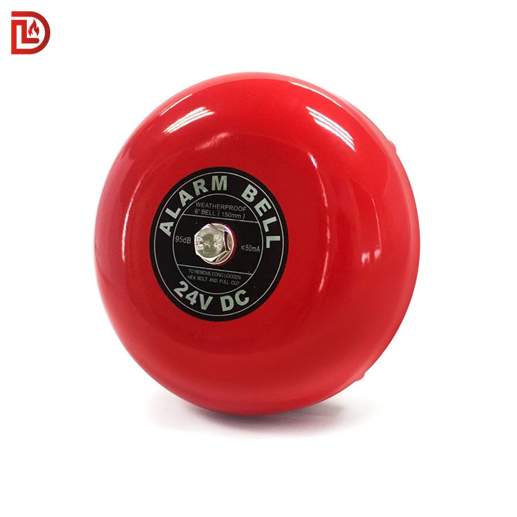 6 Inch Weatherproof Fire Alarm Bell - 95db Audible Security