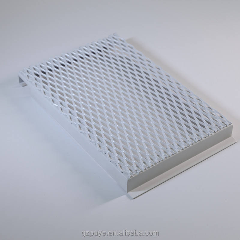 Indoor Ventilated Breathable Metal Stretched Aluminum Mesh Ceiling ...