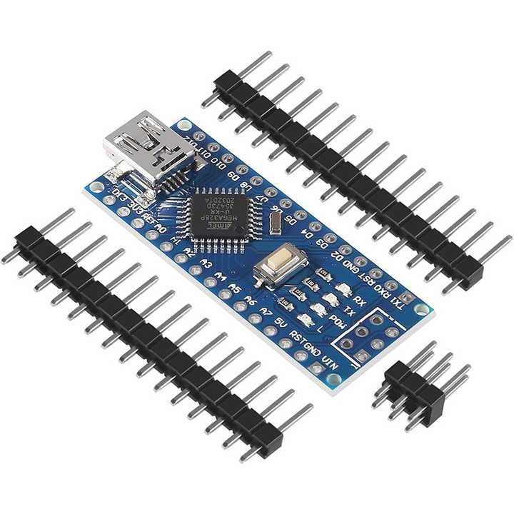 For Nano V3.0 ATmega328P Nano Board CH340 5V 16M Micro Microcontroller Board Compatible with ...