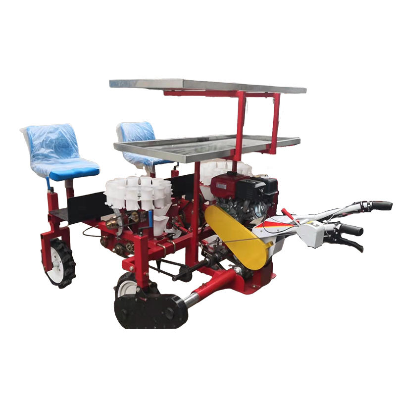 Efficient Vegetable Transplanting with QK Self-Propelled Planter