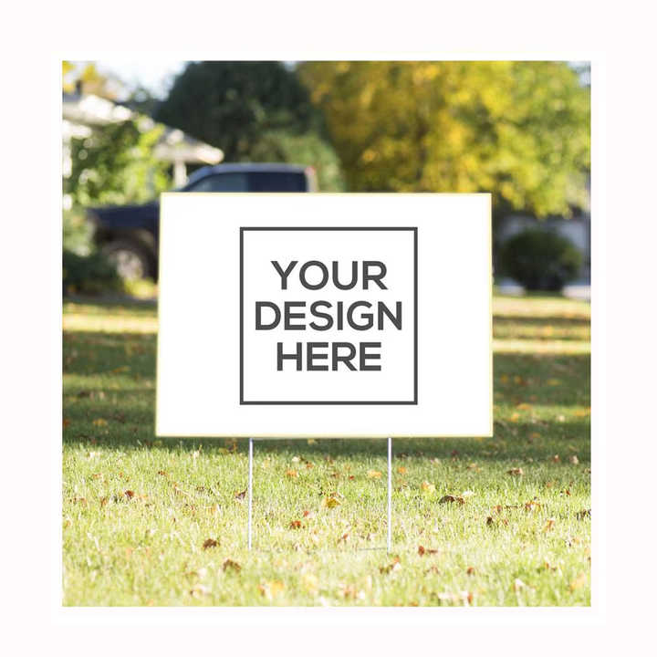 Custom Yard Signs - Durable, Uv-Proof Corrugated Plastics