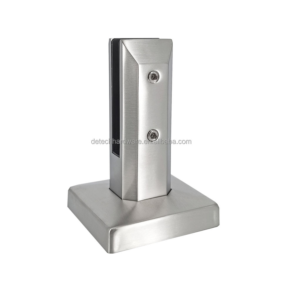 Marine Grade 2205 Stainless Steel Glass Railing Heavy Duty Clamp ...