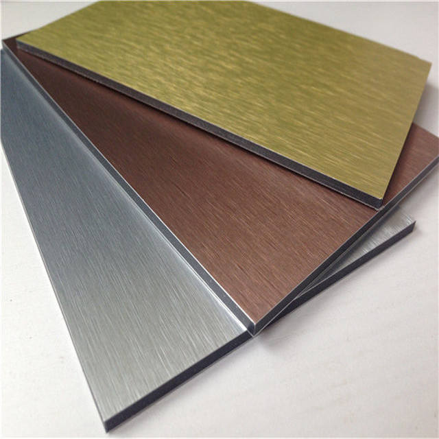 Wooden Color Coated Alucobond 1220x2440mm with Unbroken Core Aluminum ...
