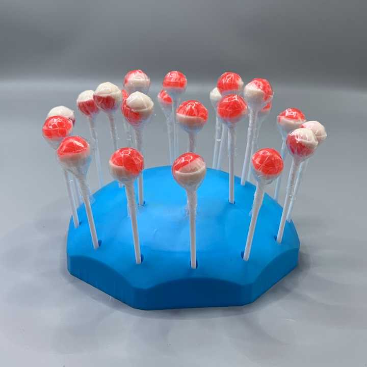 Hot Selling Giant Lollipop Container Bottle Plastic Bubble Gum Lollipop ...