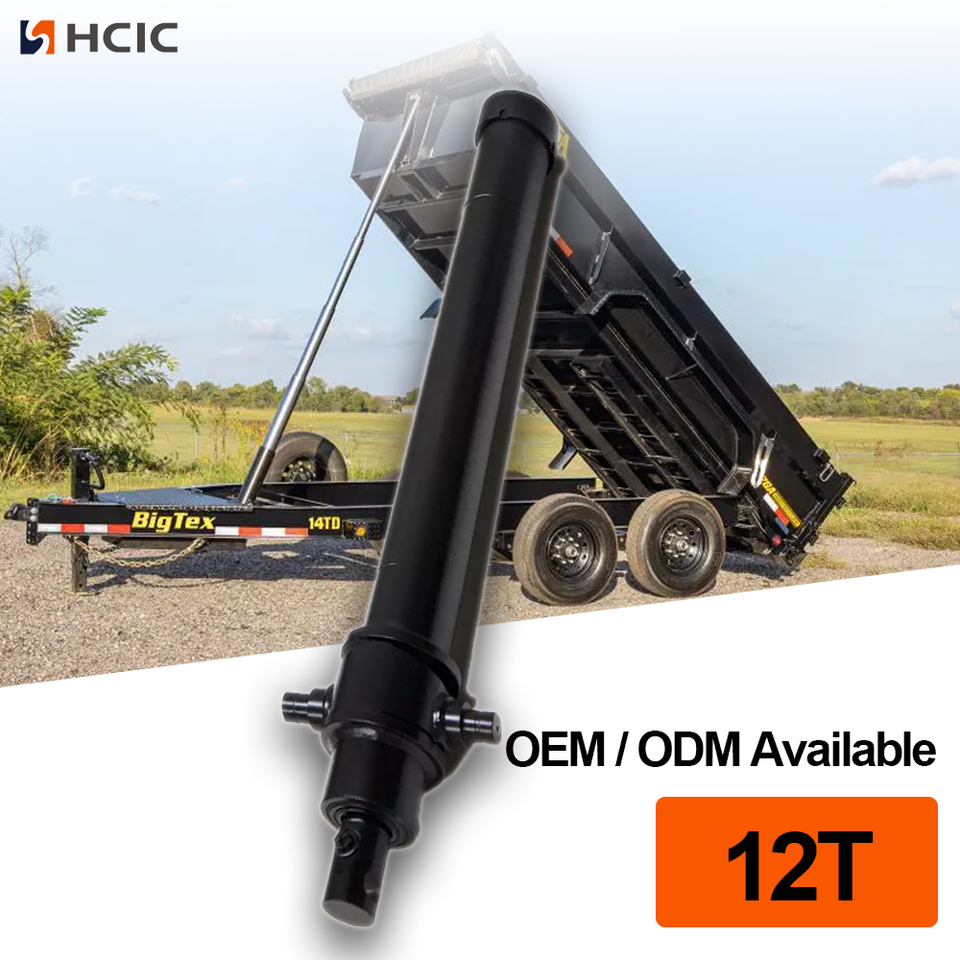 OEM Telescopic Hydraulic Cylinder for Small Trailer Fast Production ...
