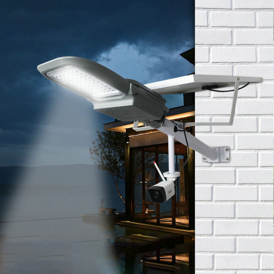 Intelligent Light Control IP65 60w WIFI 4G Solar LED Street Light with ...