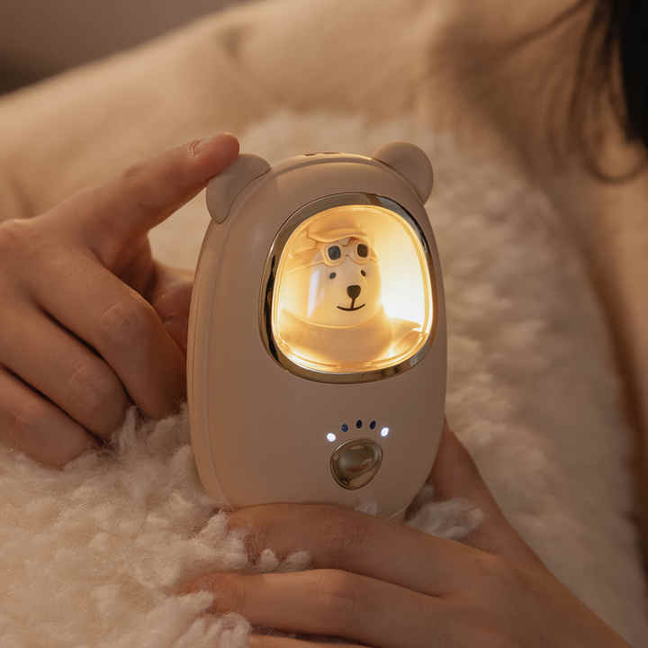 New 2 in 1 Mini Cute Pet Hand Warmer Portable USB Charging Treasure ...