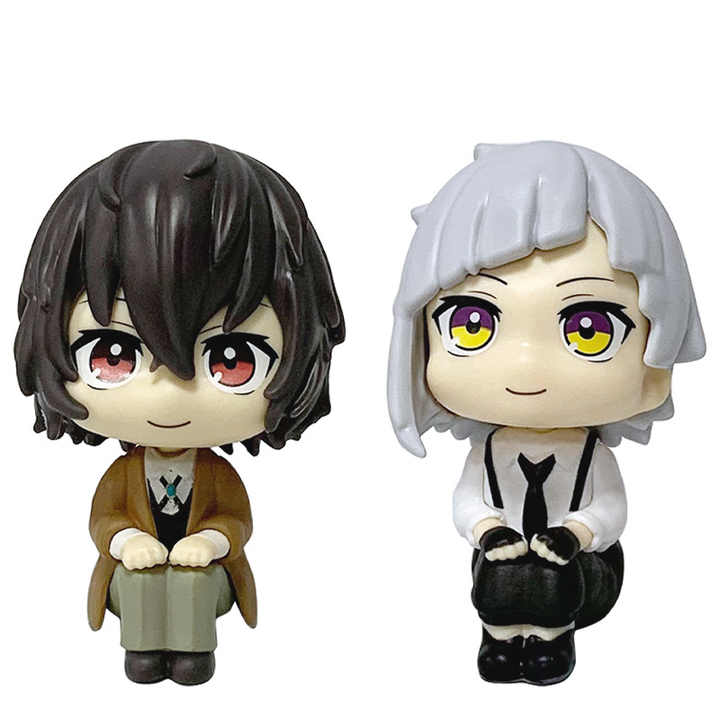 Japanese Anime Action Figure 10CM Dazai Osamu Nakajima Atsushi Q Ver ...