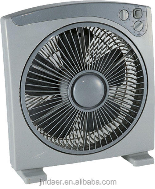 12-inch Full Plastic Box Fan - Foldable & Efficient Cooling