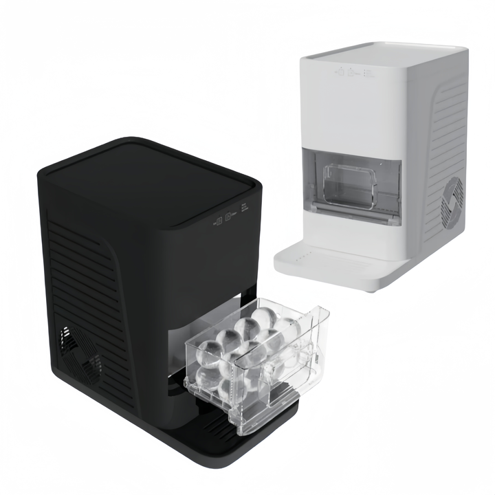 Spherical Ice Maker, Countertop 6-Min Quick Ice Machine, 26lbs/24H ...