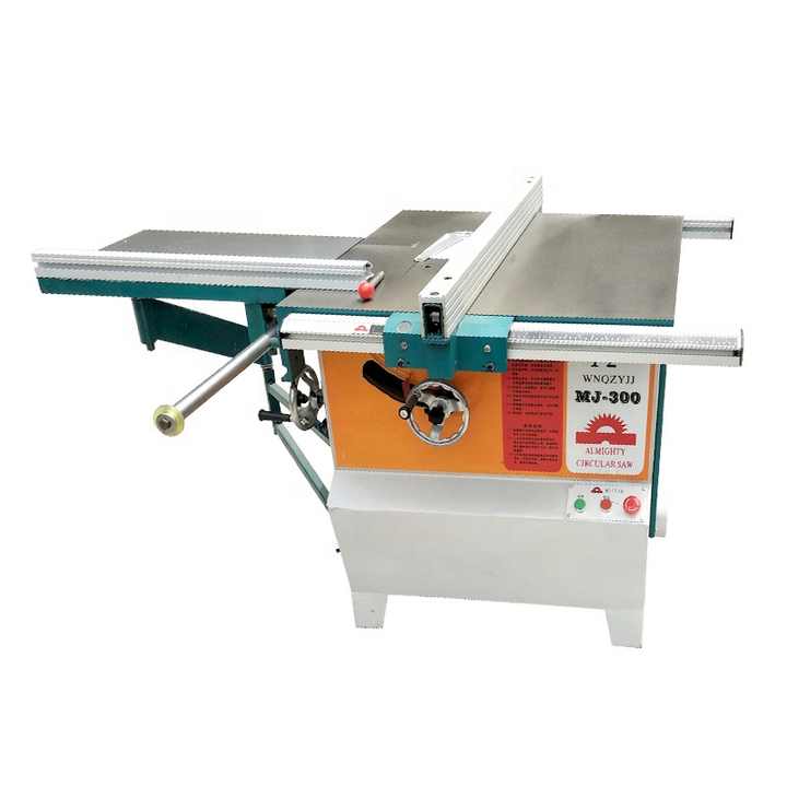 Circular saw machine for wood cutting store