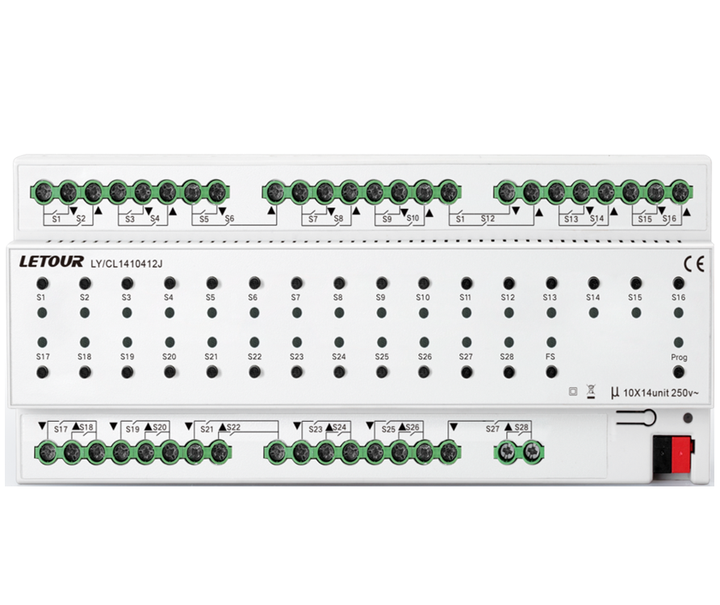 14 Channel KNX/EIB Smart Hotel System Actuator for Curtains