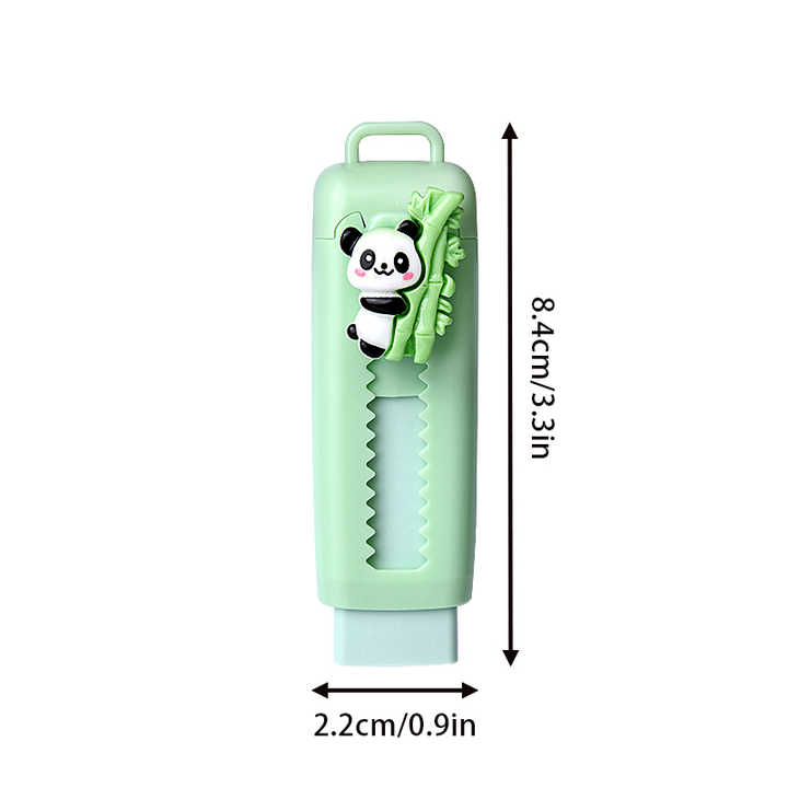 Super Clean Office Push and Pull Design Pencil Eraser Cartoon Rubber ...