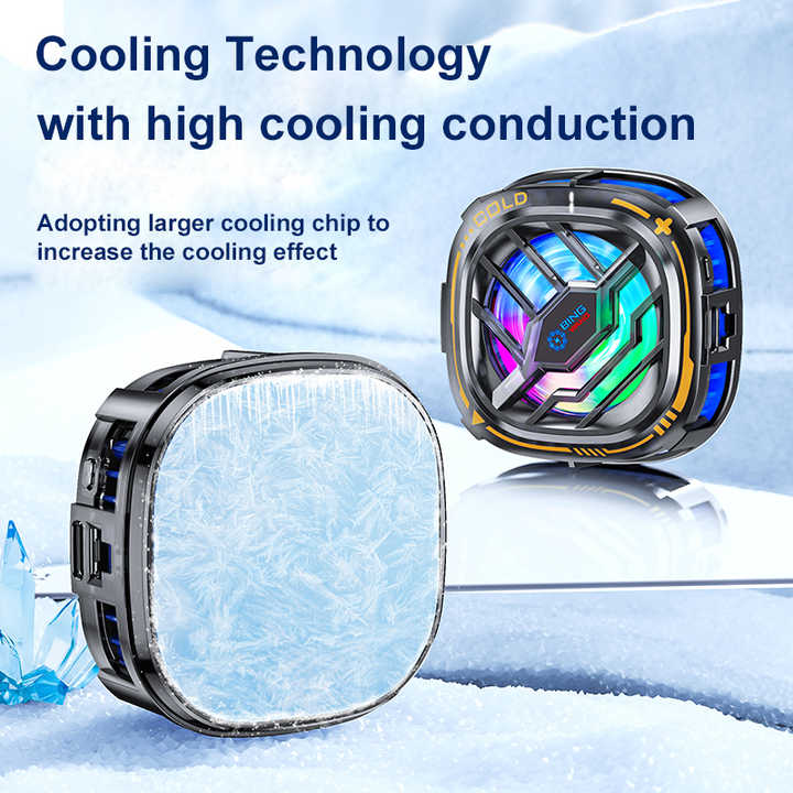 Smarto X76 Phone Cooling Fan - Perfect for Gaming & Streaming
