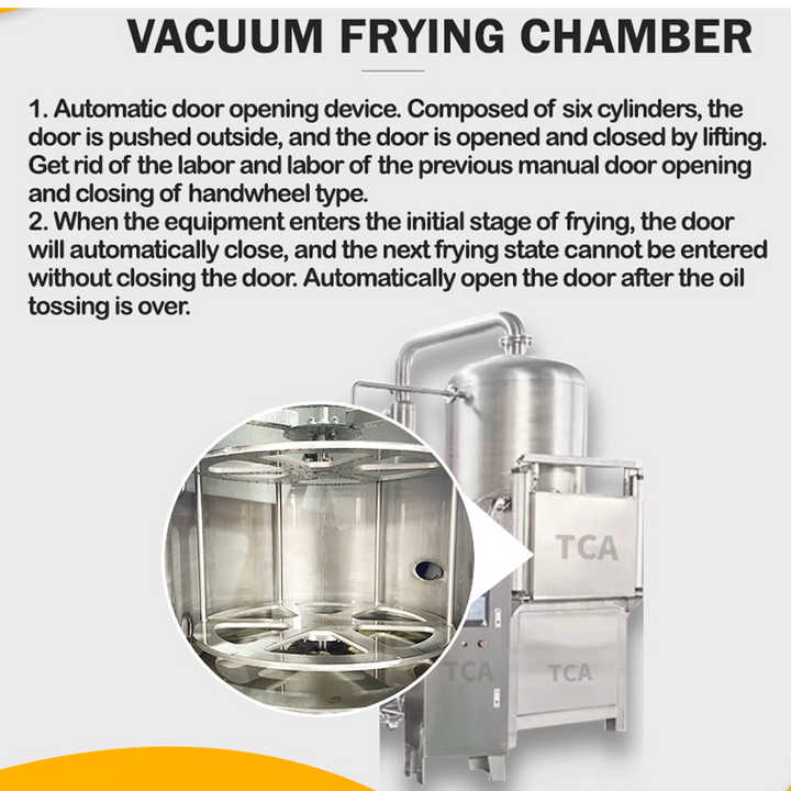 SUS304 Vacuum Frying Machine - High Quality & Multifunctional