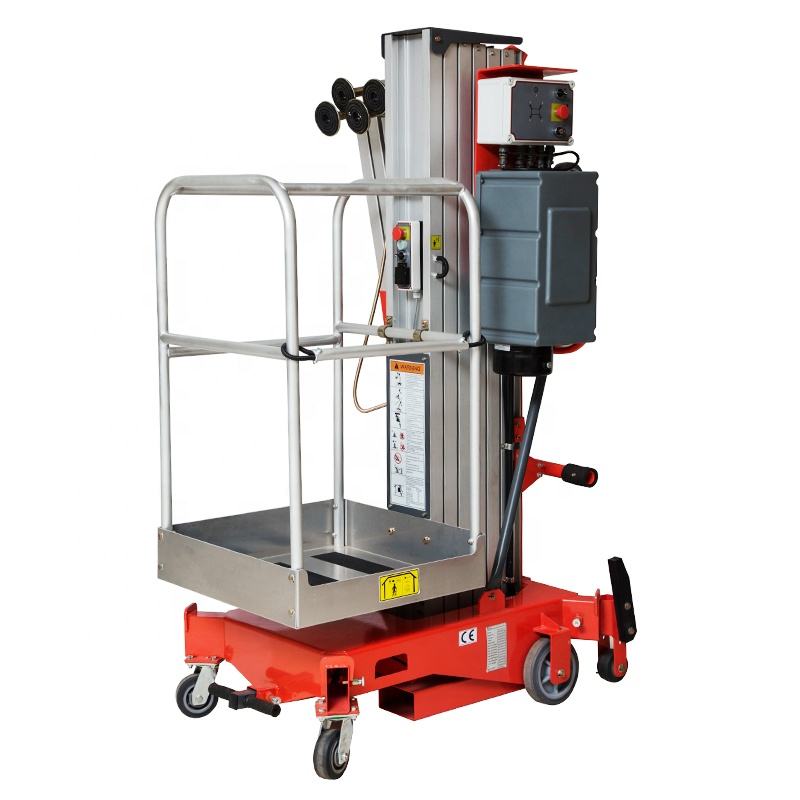 High-End 8m, 10m, 11m, 12m Hydraulic Vertical Mast Lifts for ...