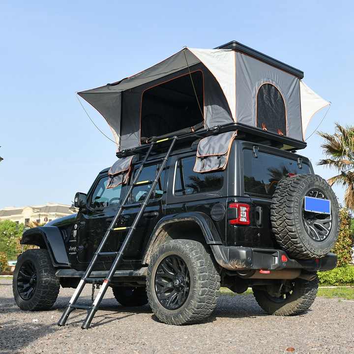 Outdoor Self-driving Camping Car Roof Tent Waterproof Soft Shell with ...