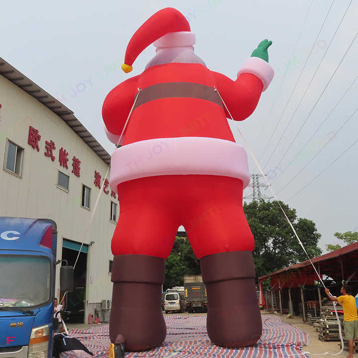 40 Foot Inflatable Santa - Perfect for Outdoor Christmas Decor
