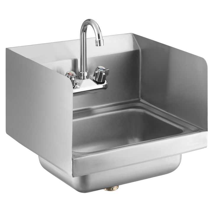 Customized Commercial Kitchen Hand Sink Basin 304 Stainless Steel