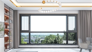 Fixed Glass Panel Window - Modern Aluminum Design