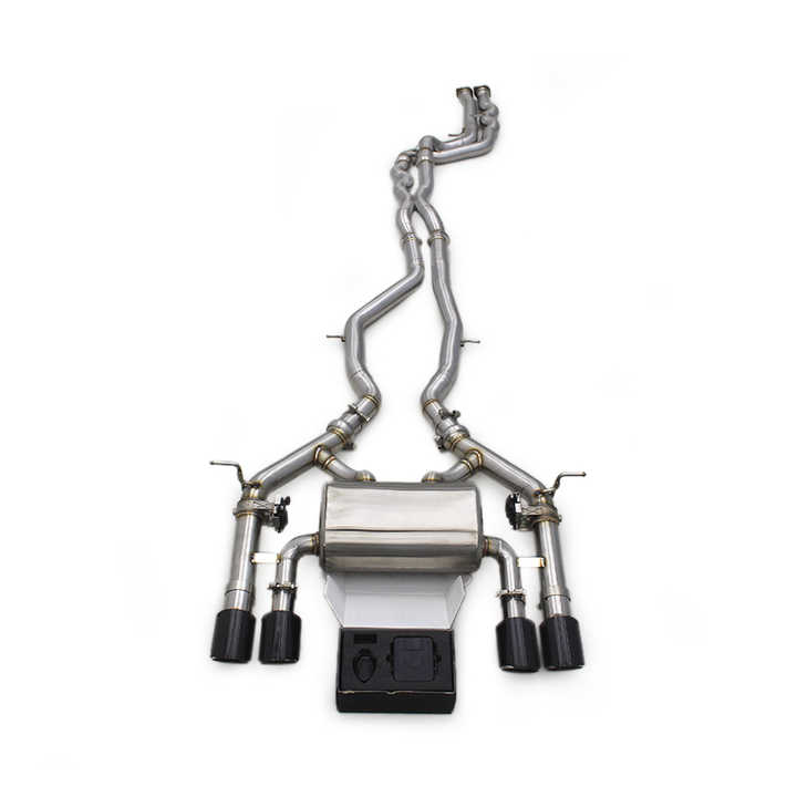 Custom SS304 Racing Pipes for BMW M3/M4 F80/F82 3.0T