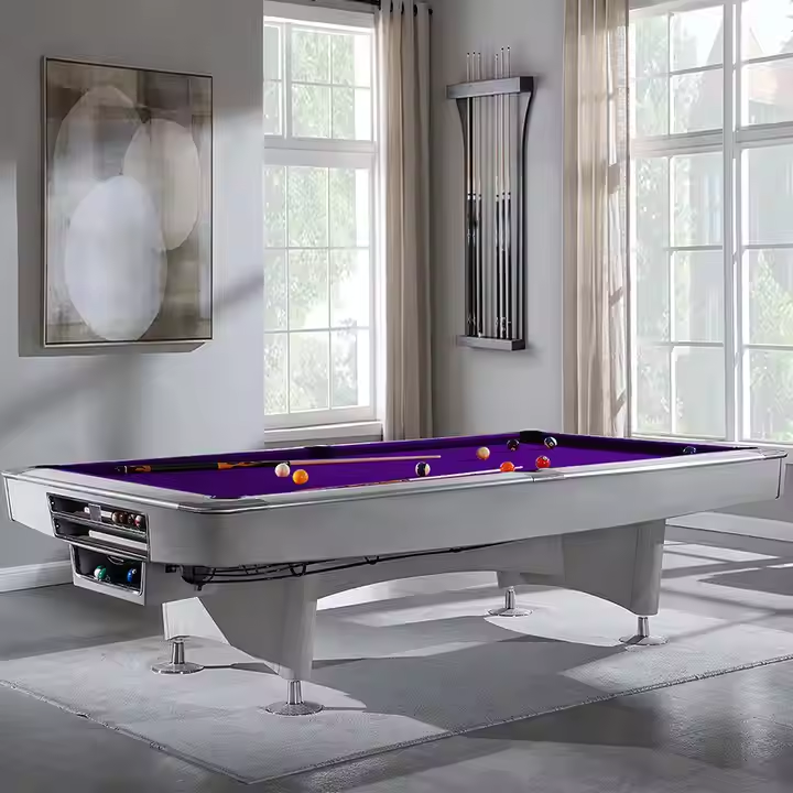 Jiujiang CHIHENG Professional 9 Feet Marble Snooker Table 9ft Slate ...