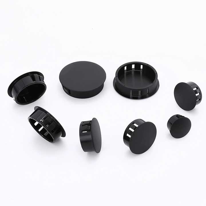 19mm Nylon PA66 Fasteners Waterproof Flat Panel Hole Plugs Caps for ...
