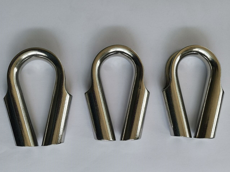 Hardware Rigging High Polished AISI304/316 Stainless Steel Tube Thimble ...