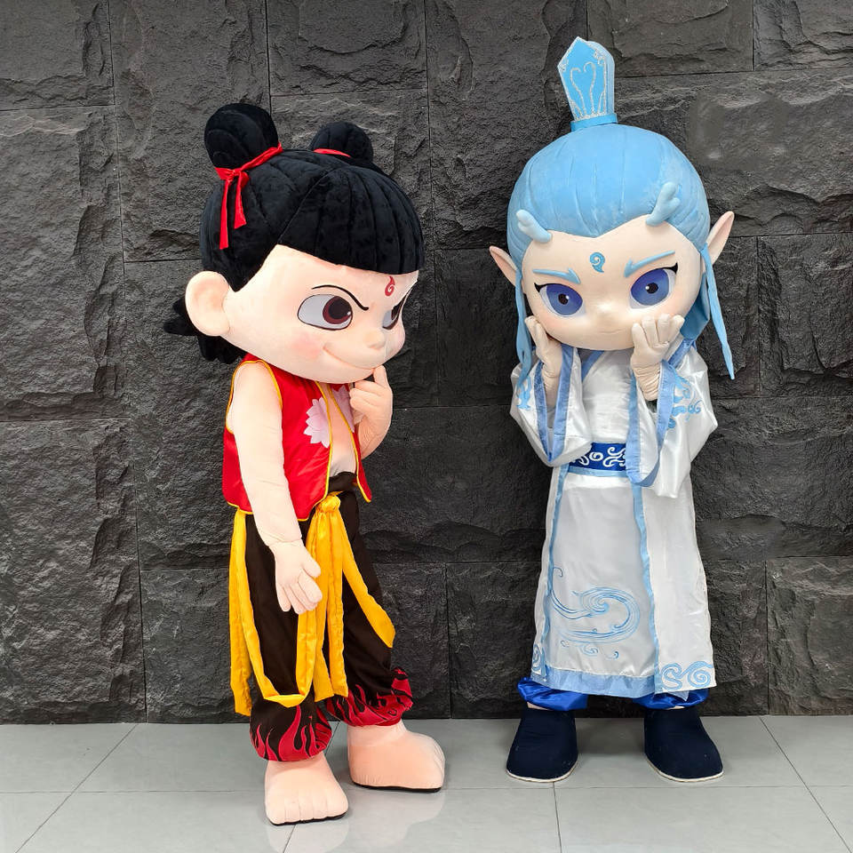 Nezha Doll Cosplay Costume - Plush Anime Expo Action Figure