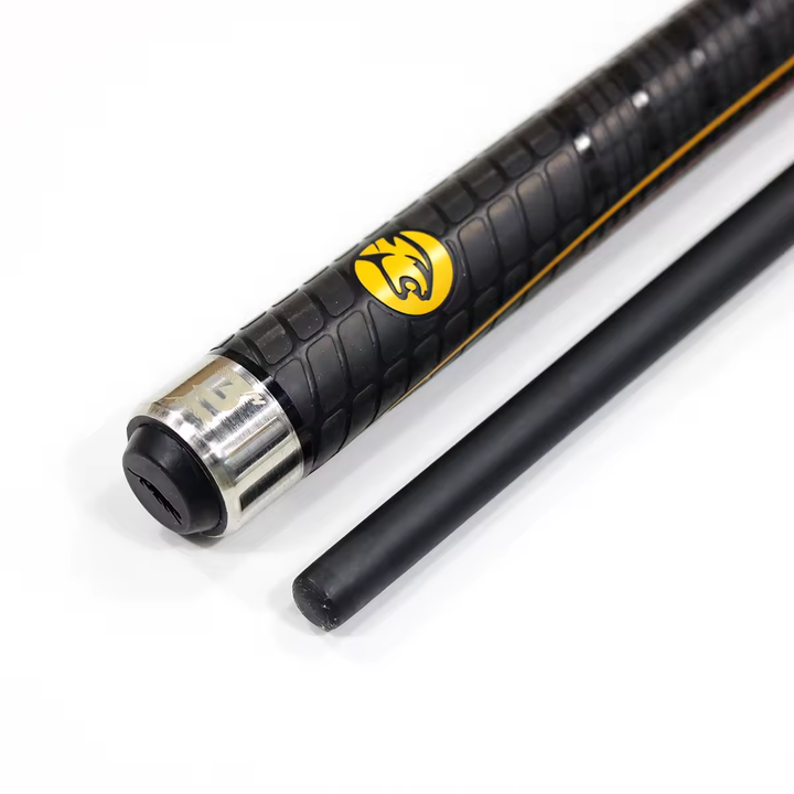 Hot Sell 3pcs High Tech 58Inch 13mm Carbon Shaft Billiard Pool Snooker ...