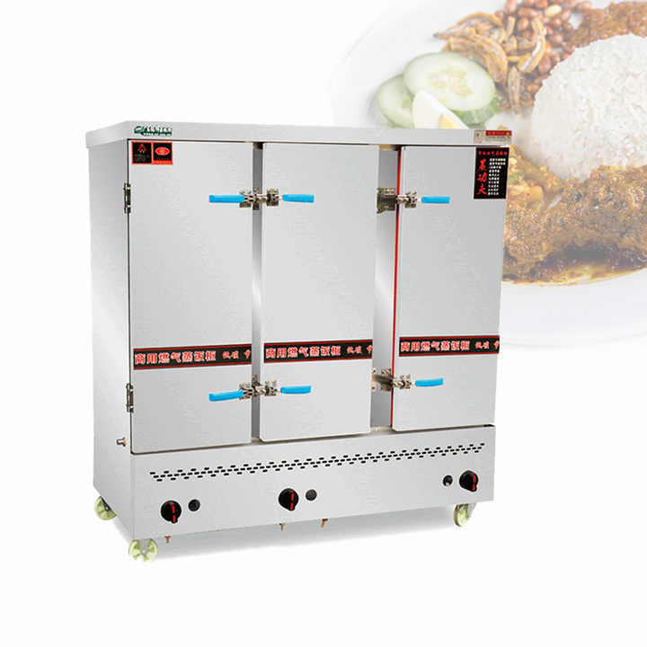 RUITAI Commercial Bun Steamer Industrial Rice Steamer Machine Electric Induction Dim Sum Steamer ...