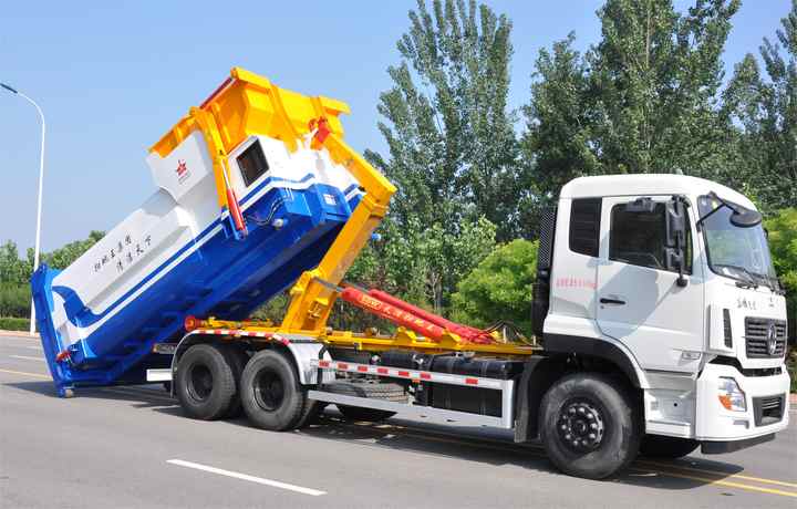 High-Efficiency HOOK Arm Garbage Tow Truck High Performance Wreckers ...