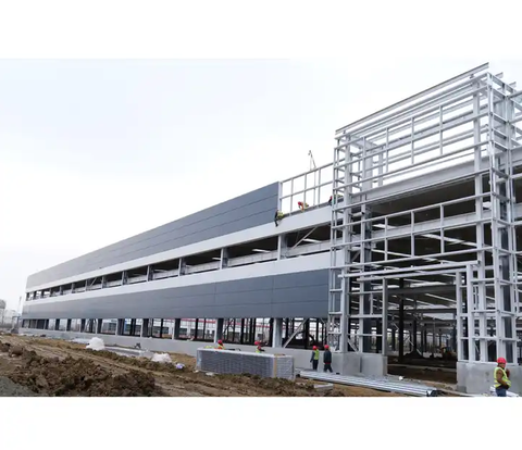 Customized Canopy Gas Station Shelter - Durable Steel Structure