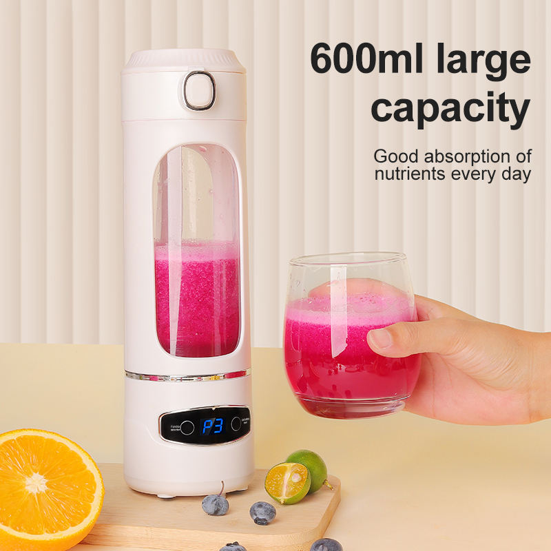 Handheld Smoothie Maker Blender Stirring USB Rechargeable Mini Portable ...