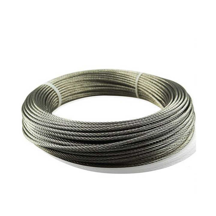 Corrosion Resistant 7x7 Wire Rope 1-3mm Diameter Stainless 304/316/316L ...