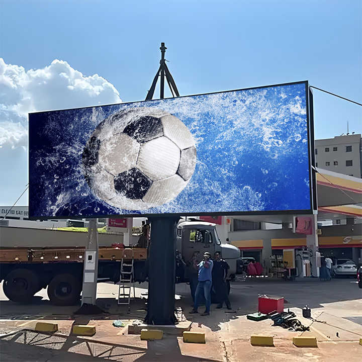 Outdoor Full-color LED Display Screen Full-color High-definition ...