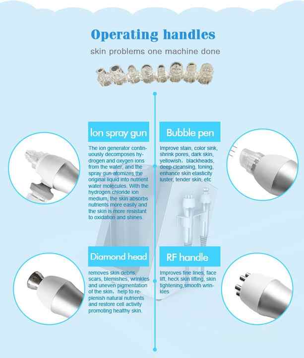 Beauty Salon Small Bubble Oxygen Injection Instrument Hydra ...