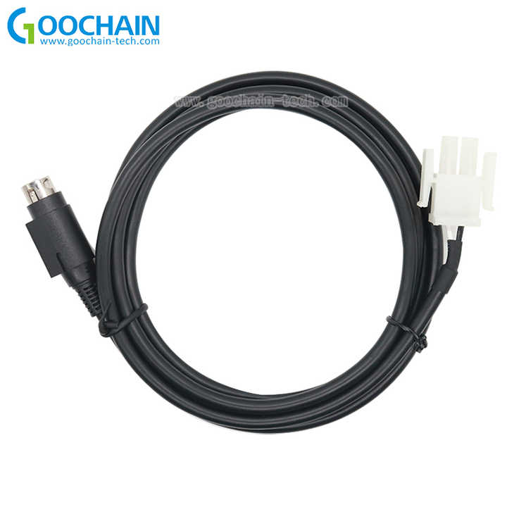 DC Power Jack 3 Pin Mini Din Power Connector Cable for CCTV
