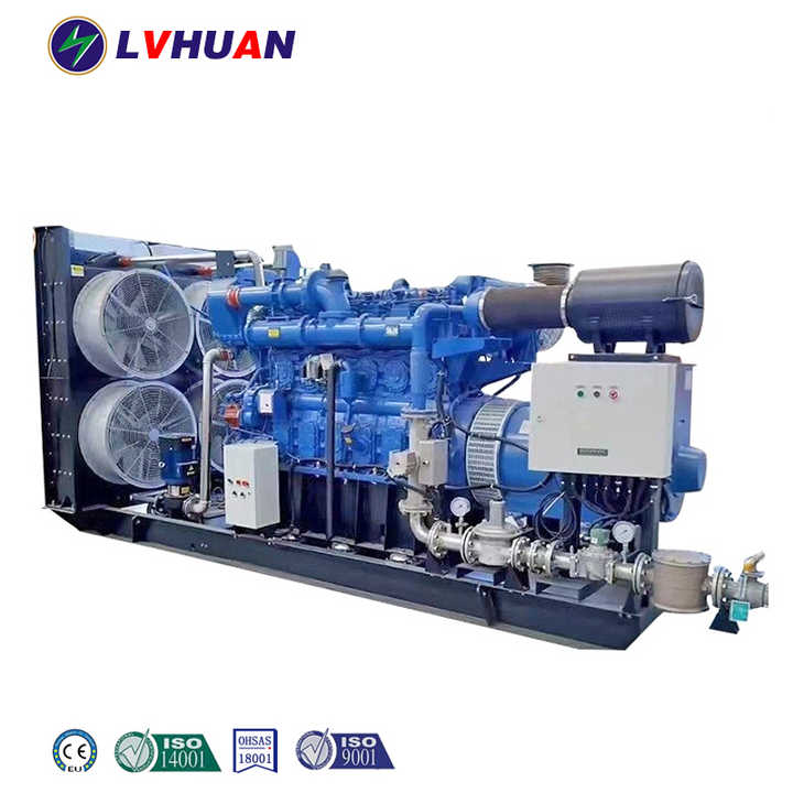 Brushless Excitation Biogas Generator Water Cooling Gas Turbine ...